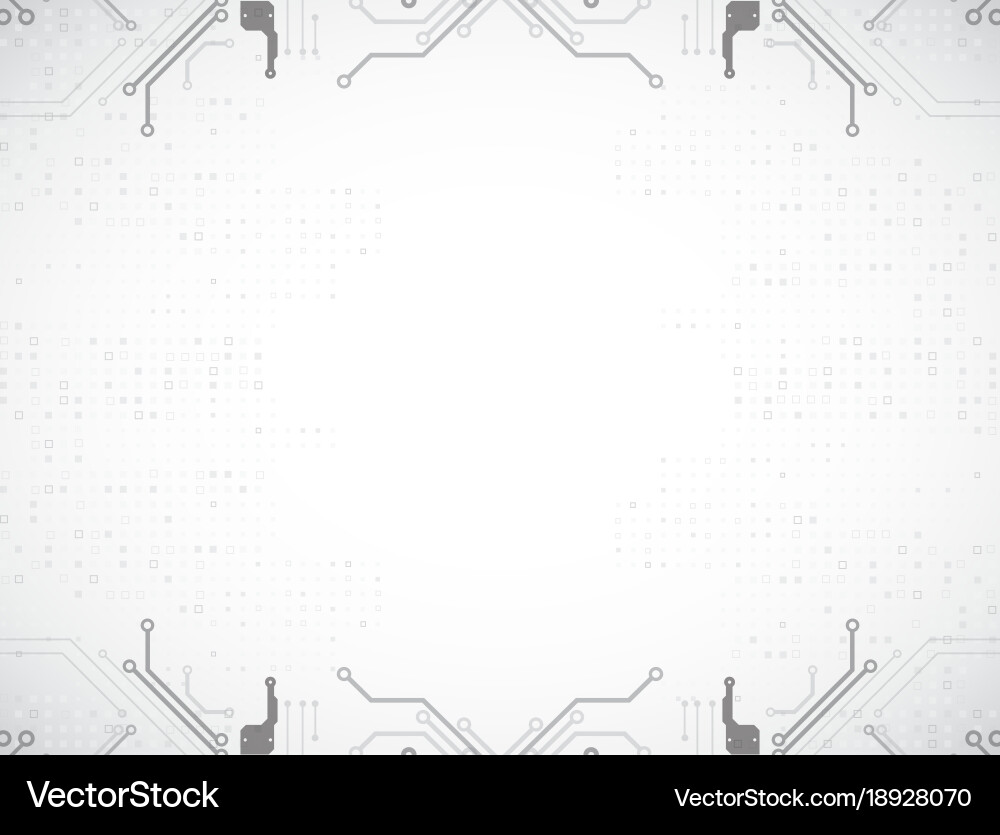 Hi-tech digital technology and engineering theme Vector Image