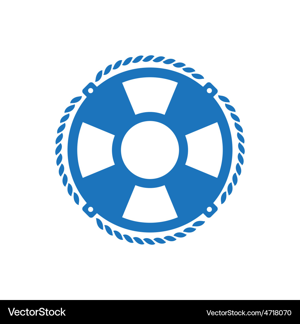 Life belt Royalty Free Vector Image - VectorStock