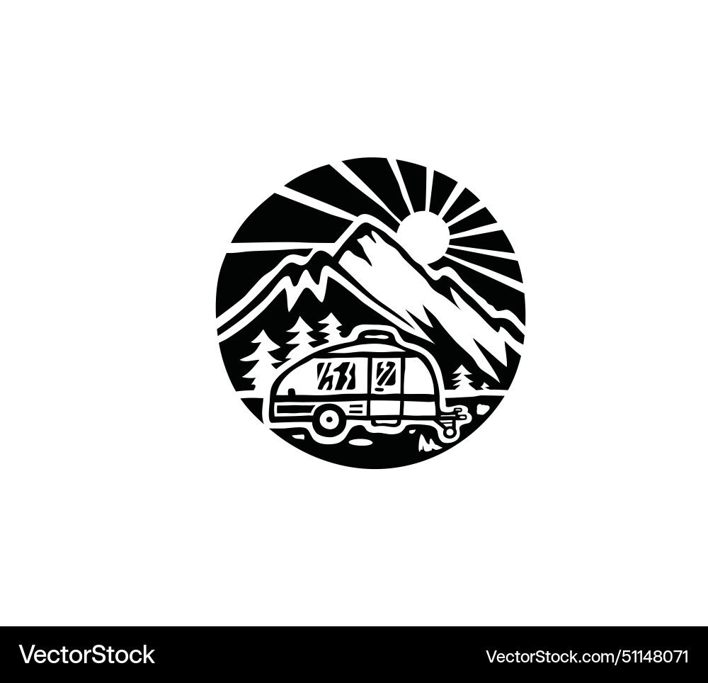 Adventure time vintage Royalty Free Vector Image
