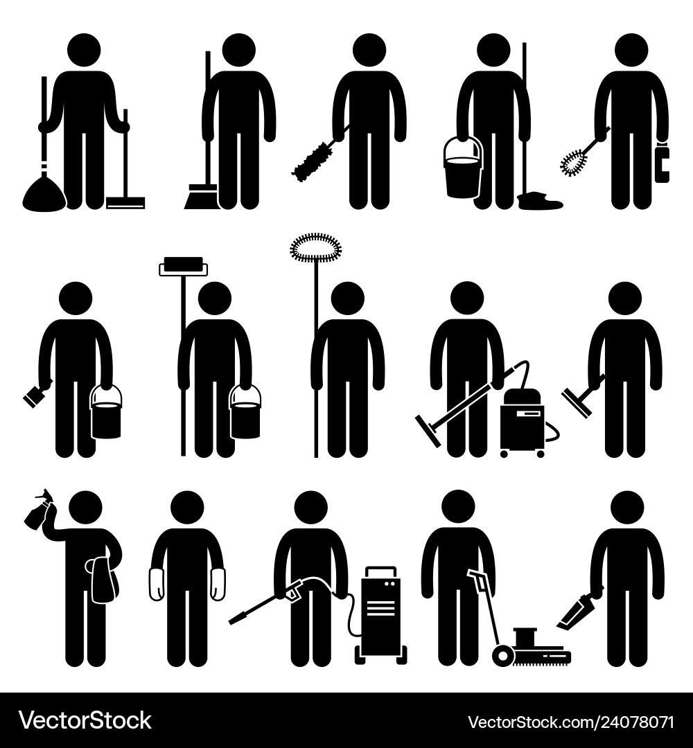 Janitor Icon Vector Images (over 5,600)