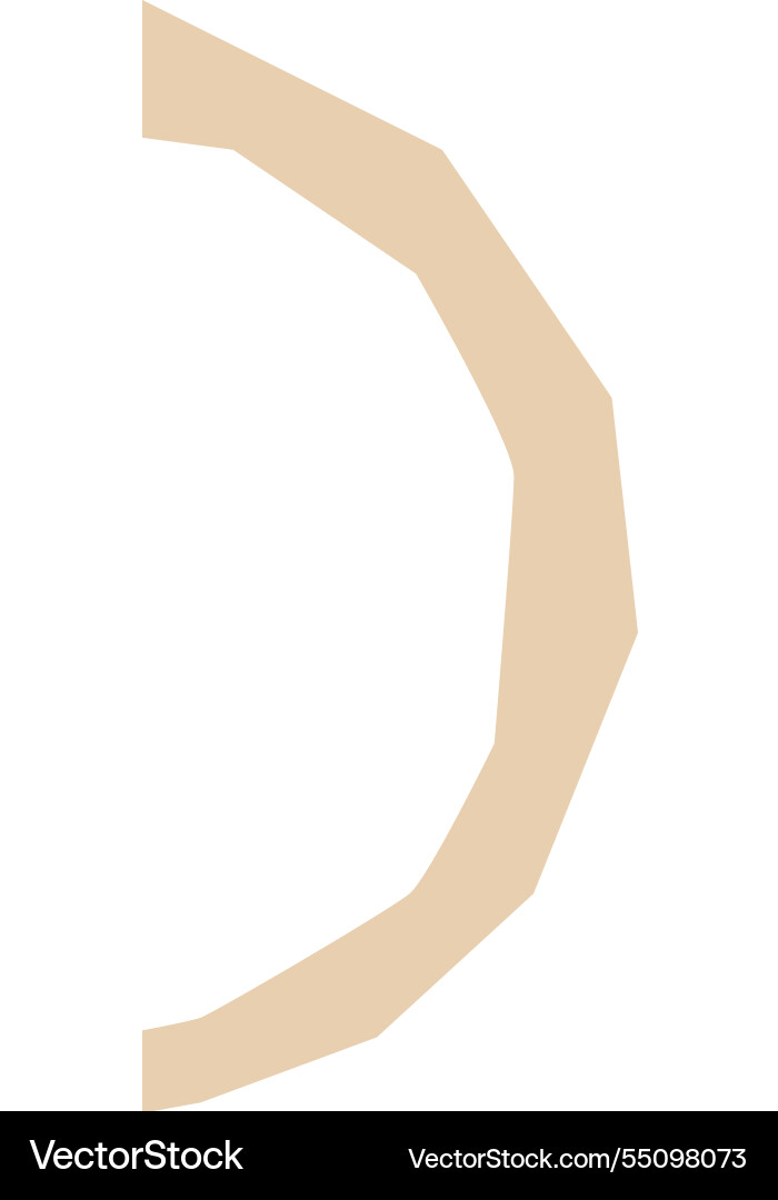 Abstract arch shape Royalty Free Vector Image - VectorStock