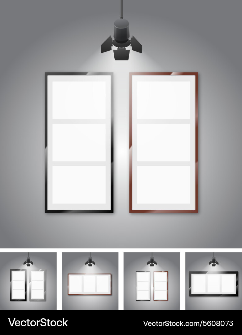 Studio wall Royalty Free Vector Image - VectorStock