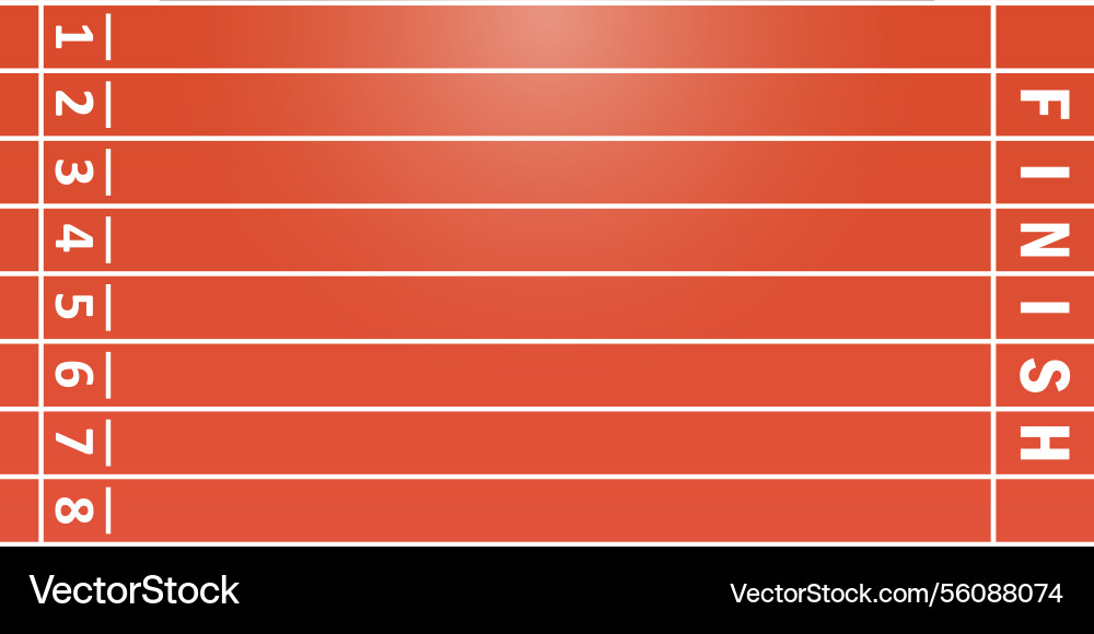 Running track or athlete track background Vector Image