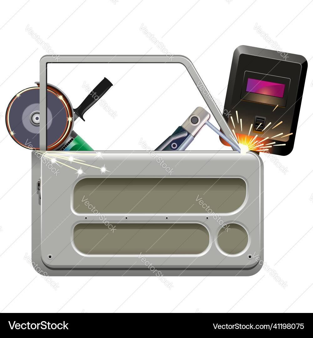 Car Body Repair Workshop Royalty Free Vector Image