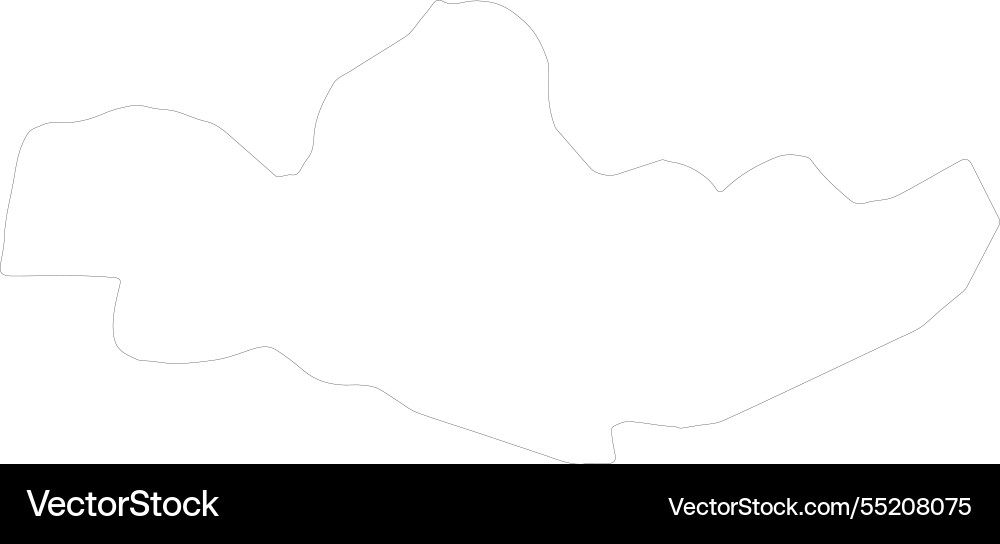 Monza e brianza italy outline map Royalty Free Vector Image