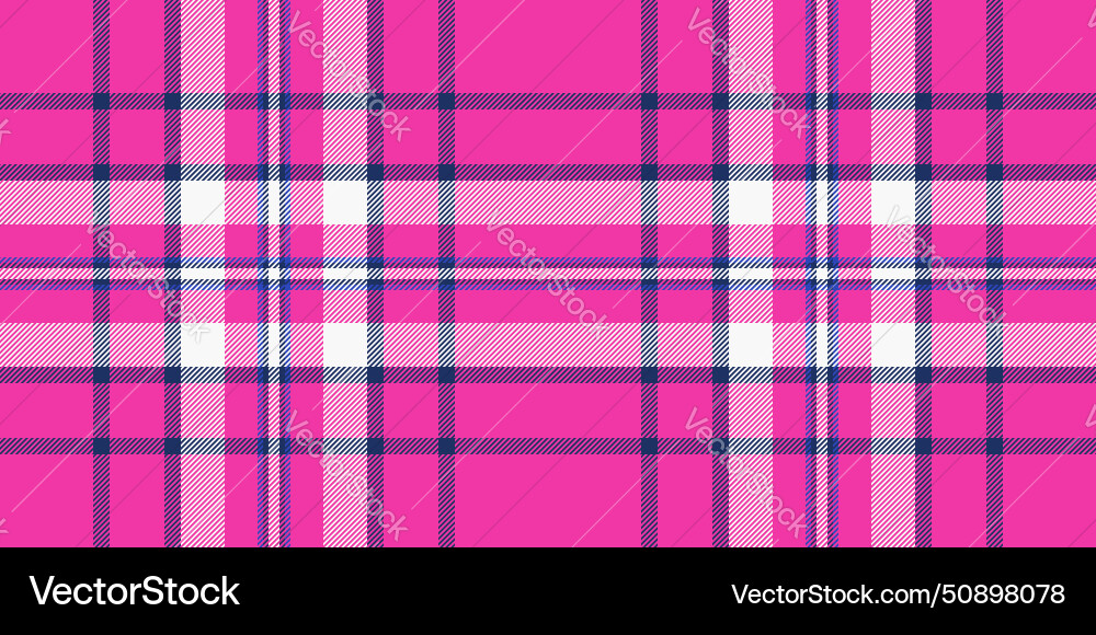 Texture plaid seamless of background textile Vector Image