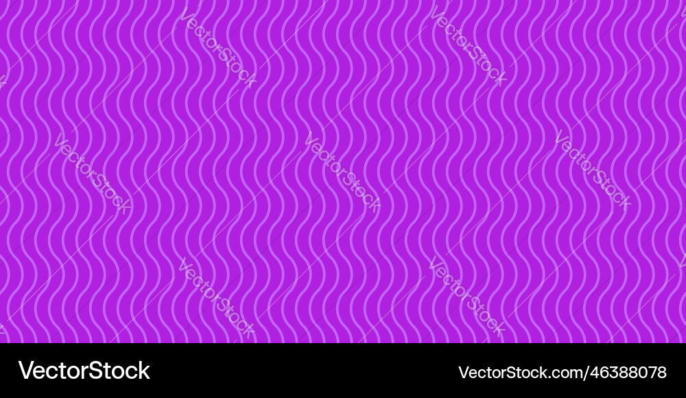 Wave thin line pattern background violet purple Vector Image