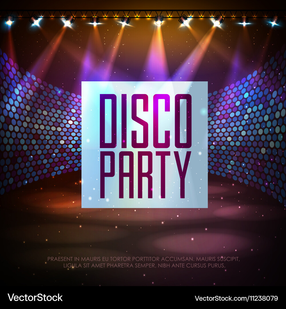 Disco Abstract Background Royalty