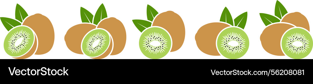 Kiwi Royalty Free Vector Image - VectorStock