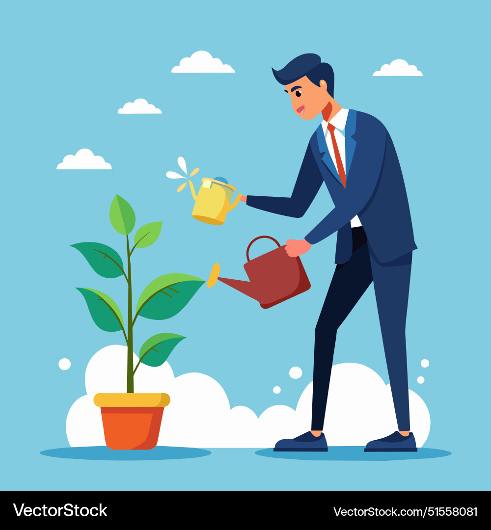 Personal development self improvement or career Vector Image