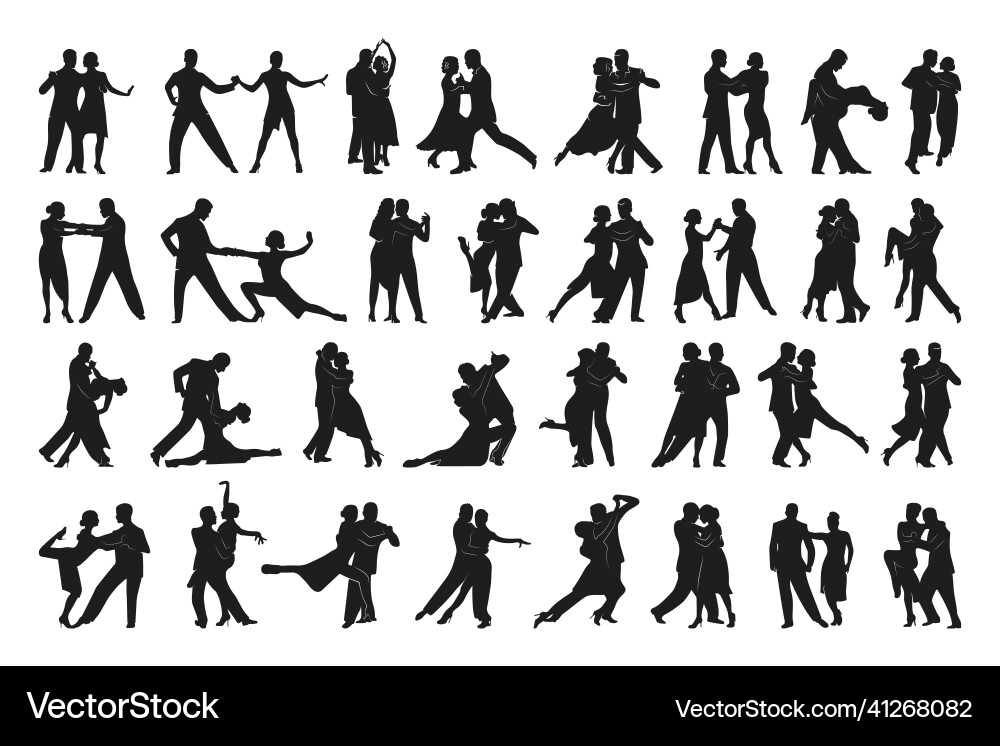 Tango Dance Silhouette Free Elegant Dance Silhouette Image | Download