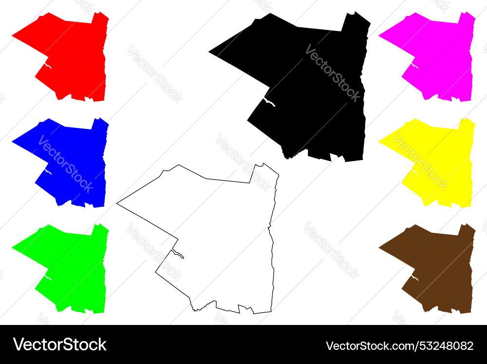 Ulster county new york state us united Royalty Free Vector