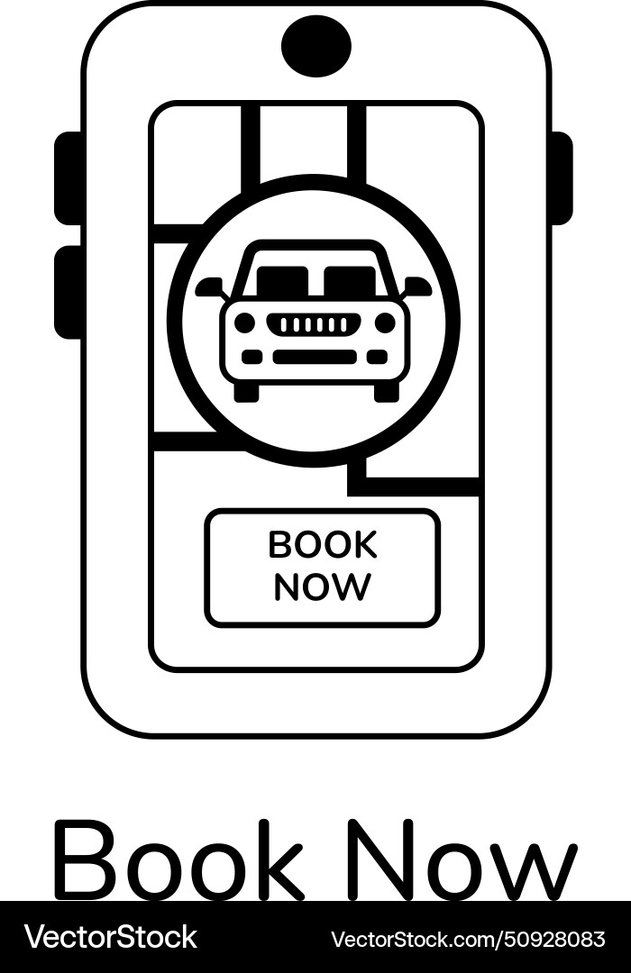 Book now Royalty Free Vector Image - VectorStock