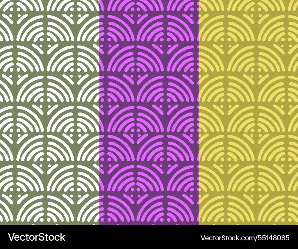 Seamless abstract purple pattern Royalty Free Vector Image