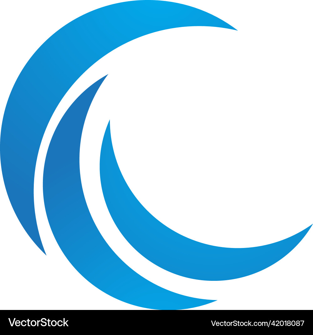 Circle logo Royalty Free Vector Image - VectorStock