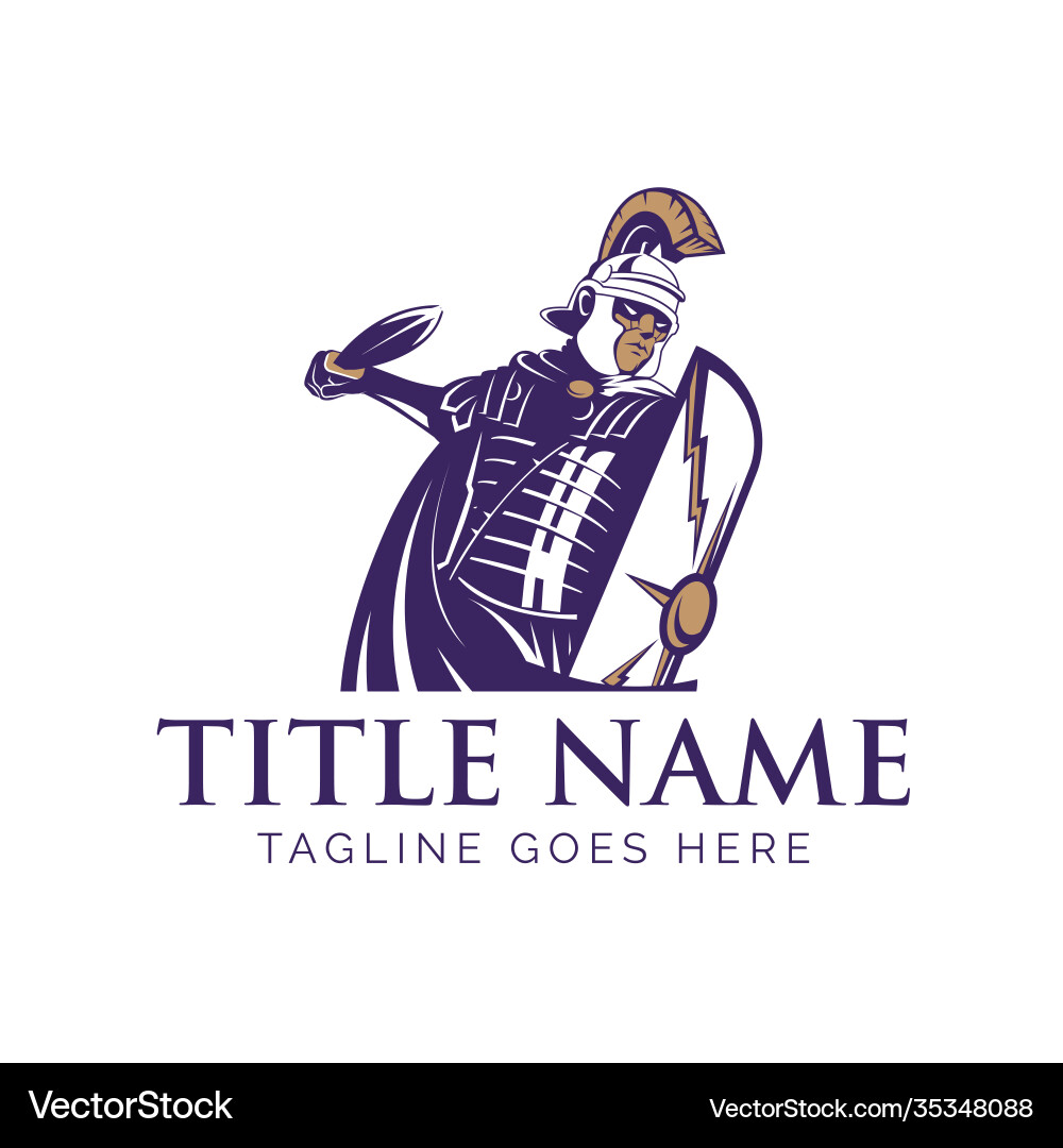 Praetorian guard vintage Royalty Free Vector Image