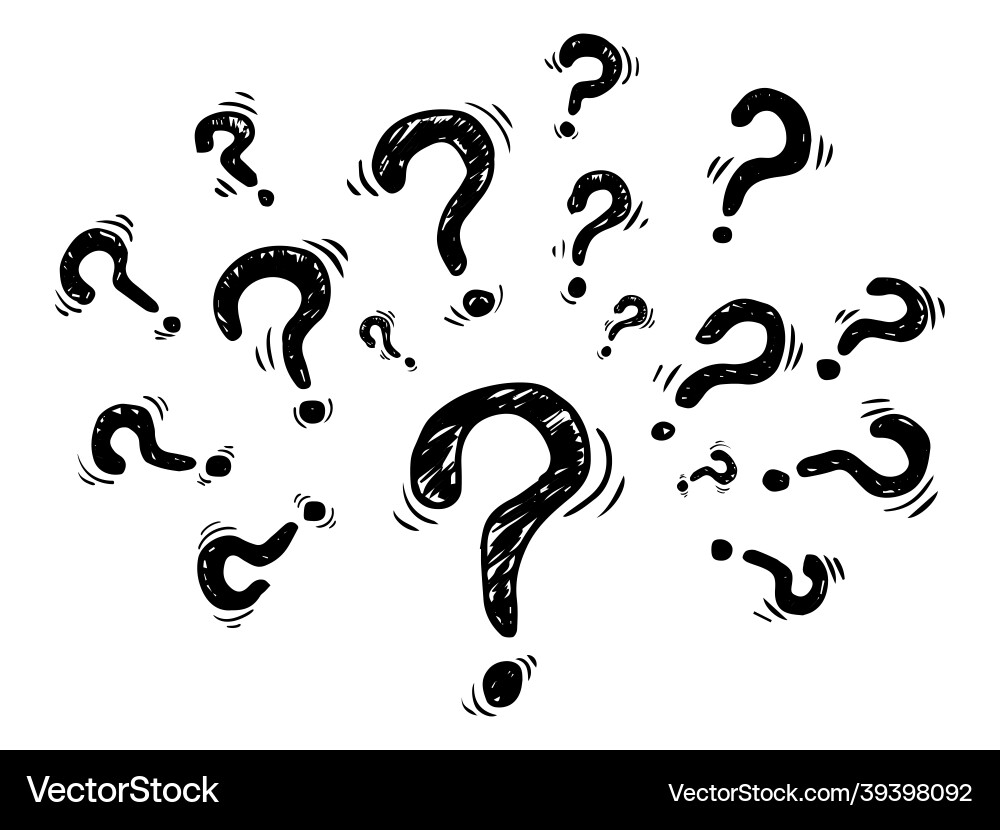 Colorful Question Mark Vector Images (over 9,100)