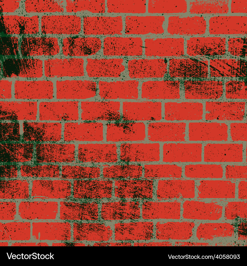 Messy brickwall texture Royalty Free Vector Image