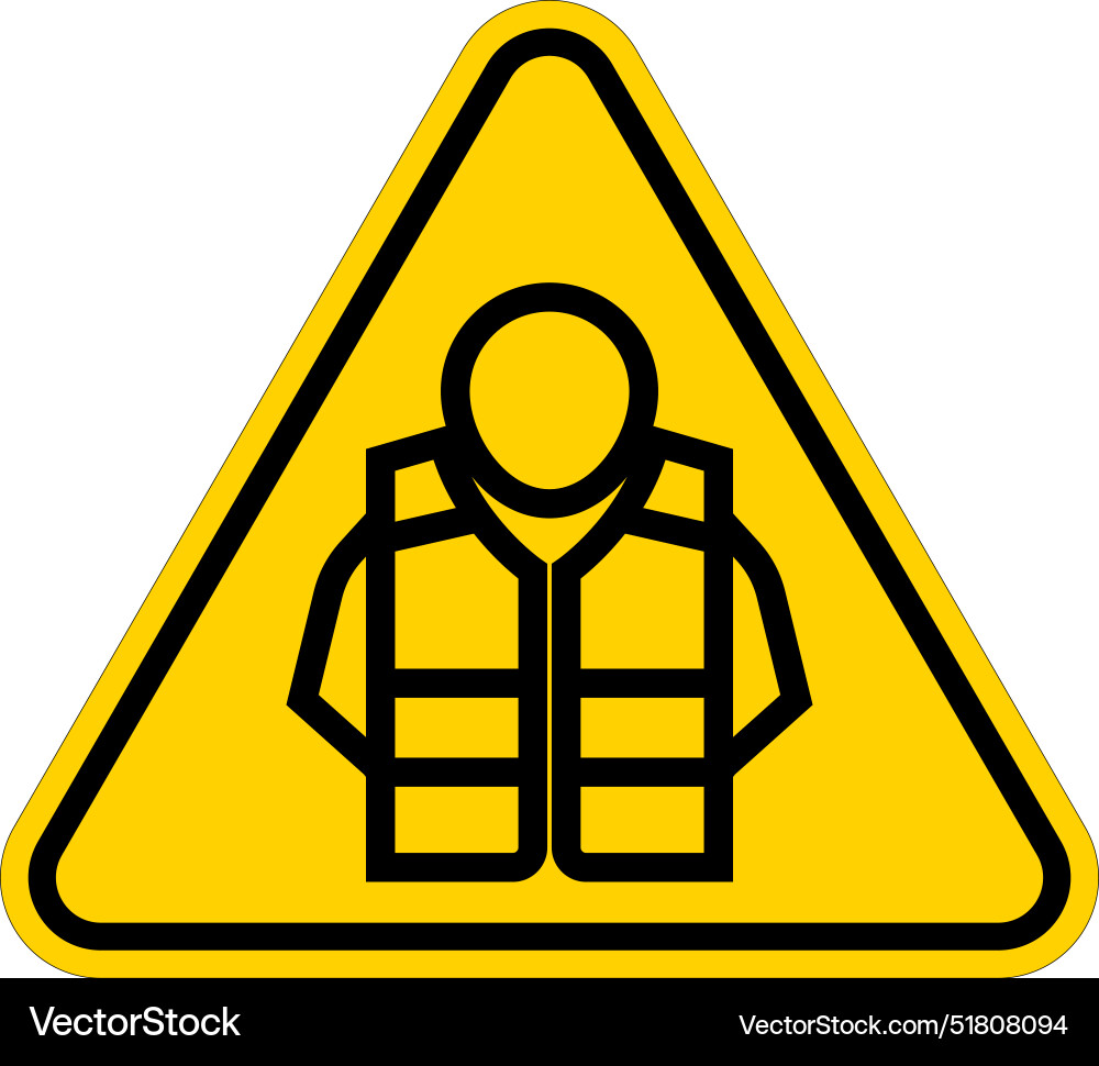 A body protector armor icon Royalty Free Vector Image