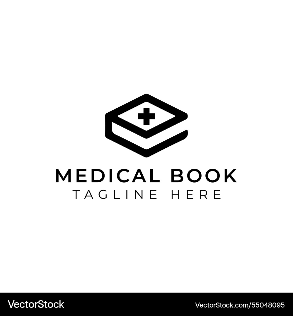 Creative-minimal-medical-book-logo-design-template