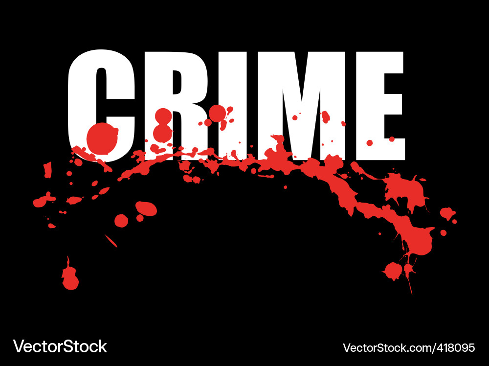 Crime Royalty Free Vector Image - VectorStock