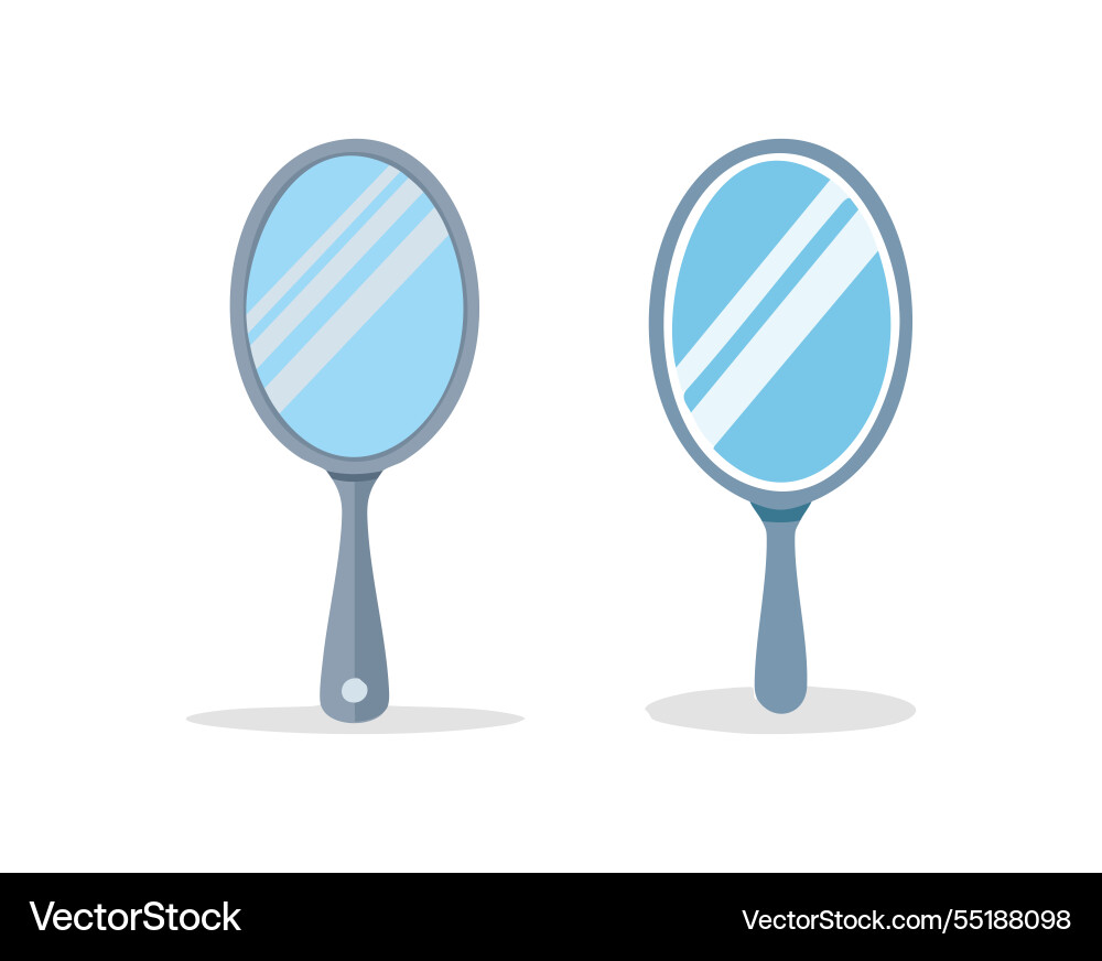 A mirror simple Royalty Free Vector Image - VectorStock