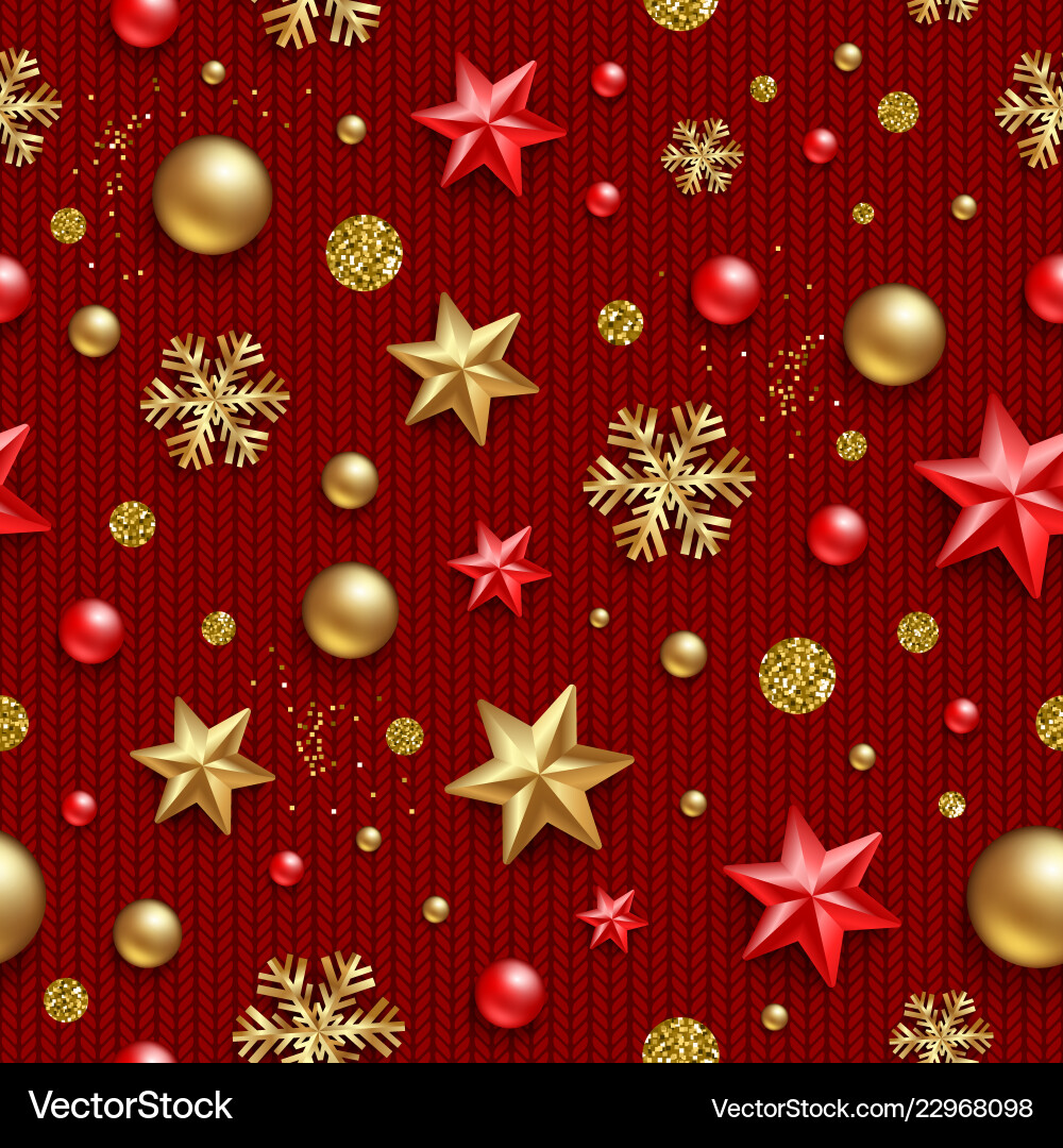 Seamless pattern christmas background Royalty Free Vector