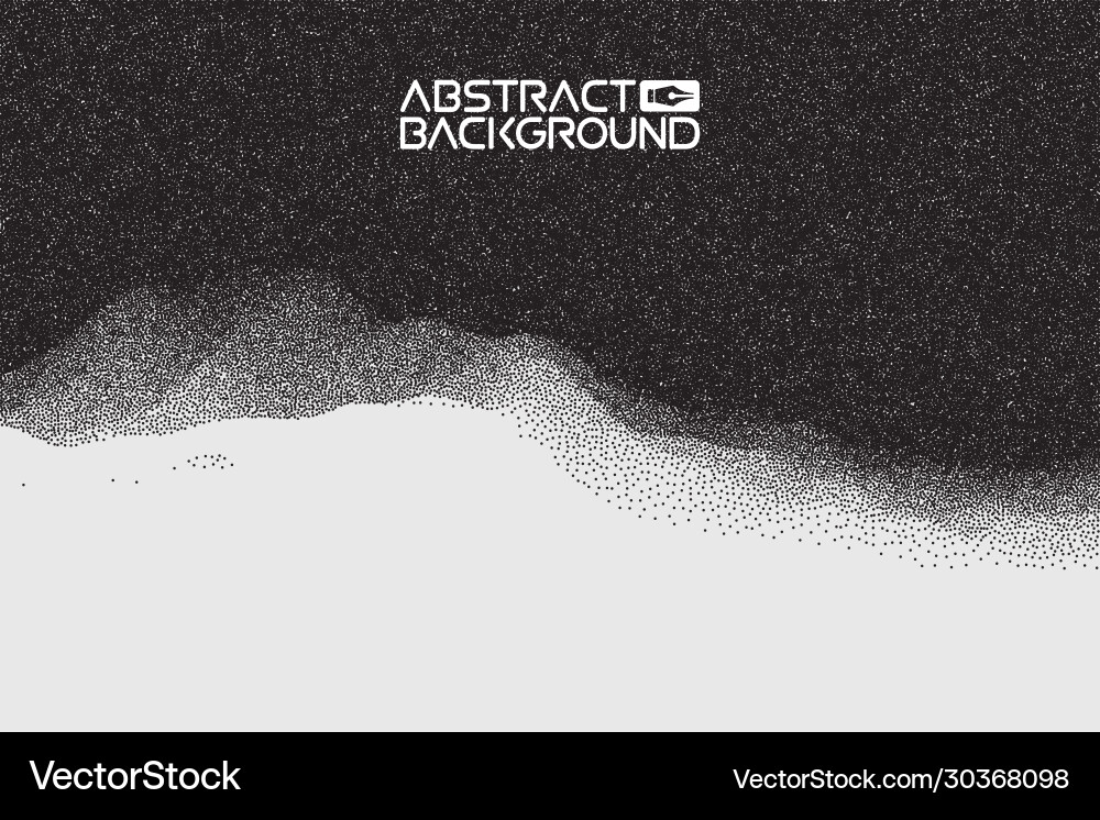 Stipple gradient texture half tone dot Royalty Free Vector