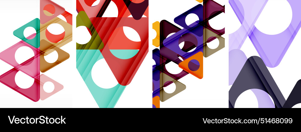 Abstract background set showcasing a dynamic Vector Image