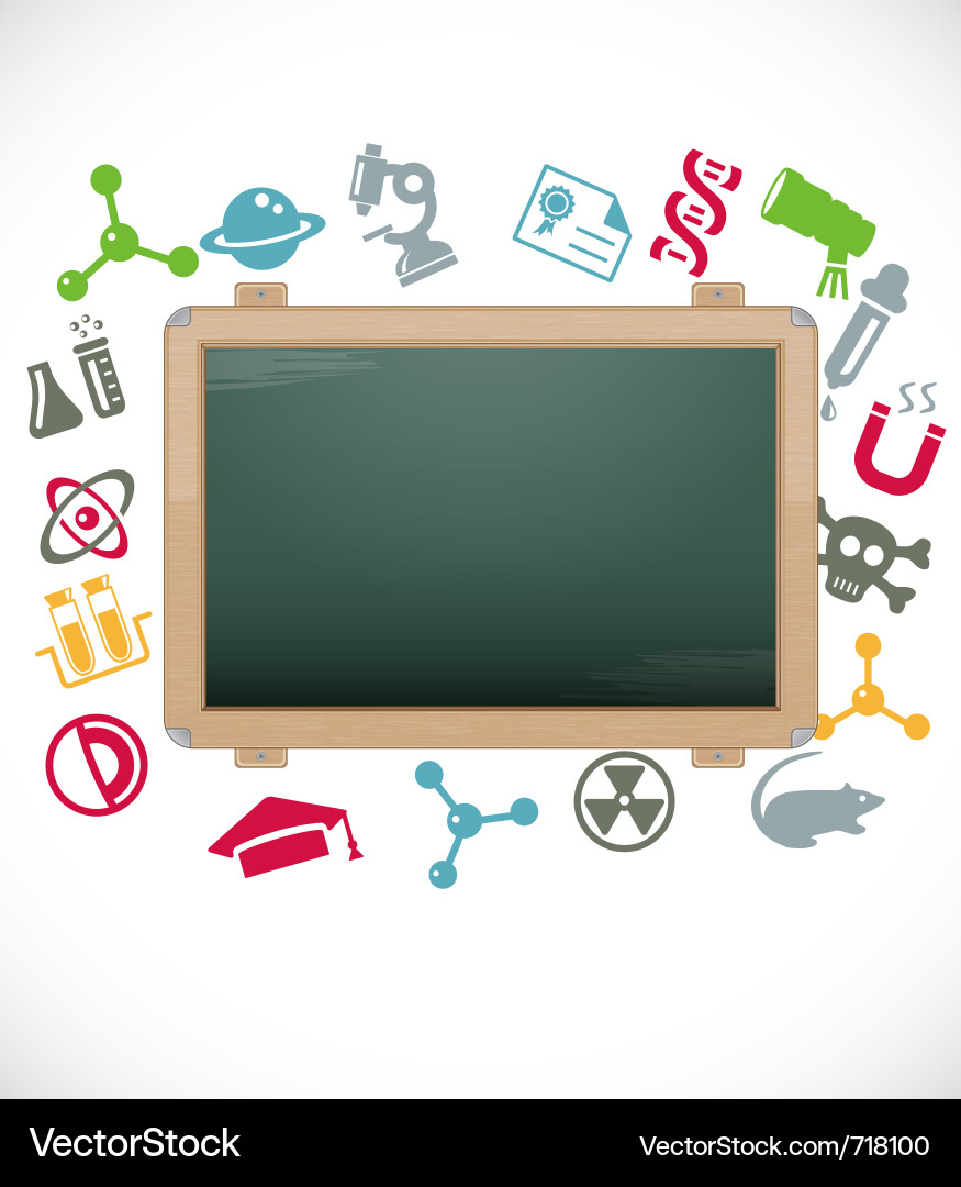 Blackboard Royalty Free Vector Image - VectorStock