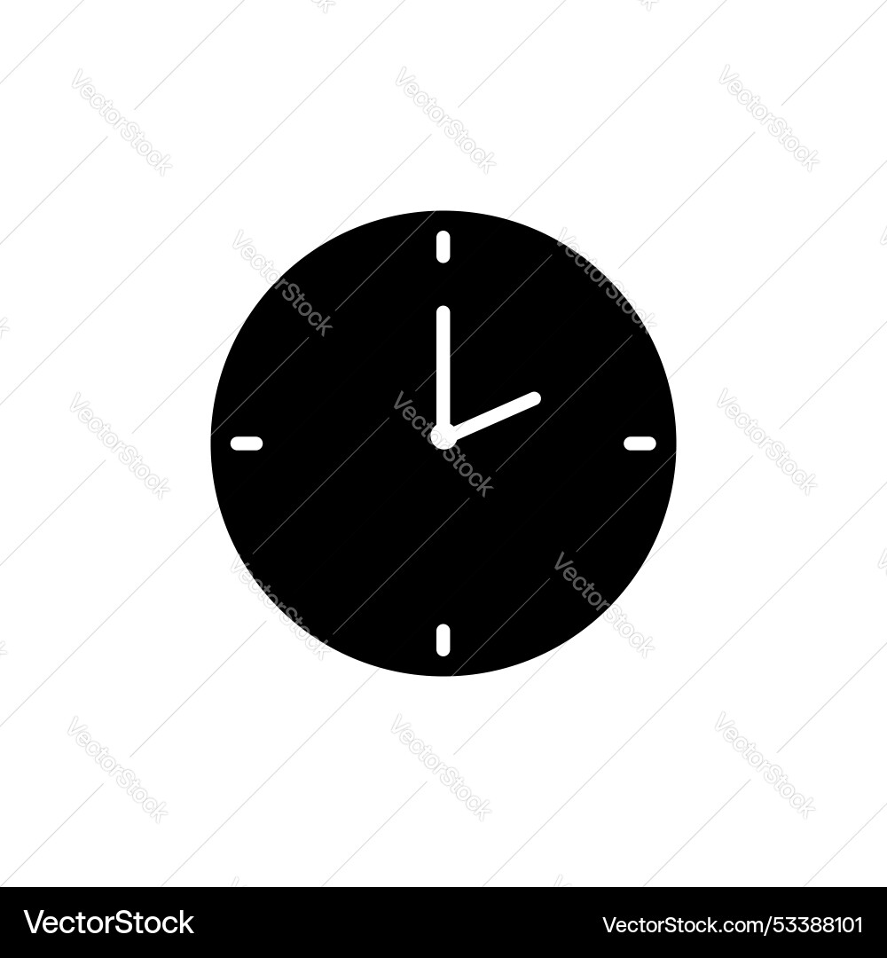 Clock two icon set 2 am or pm time symbol Vector Image