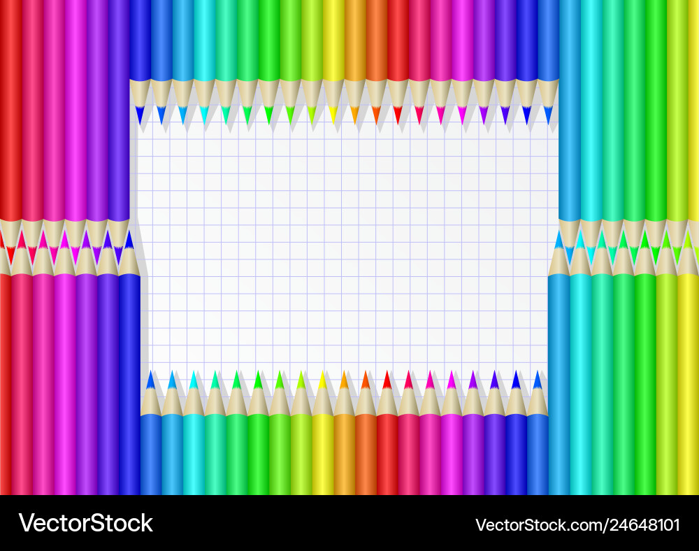 Crayons Royalty Free Vector Image - VectorStock