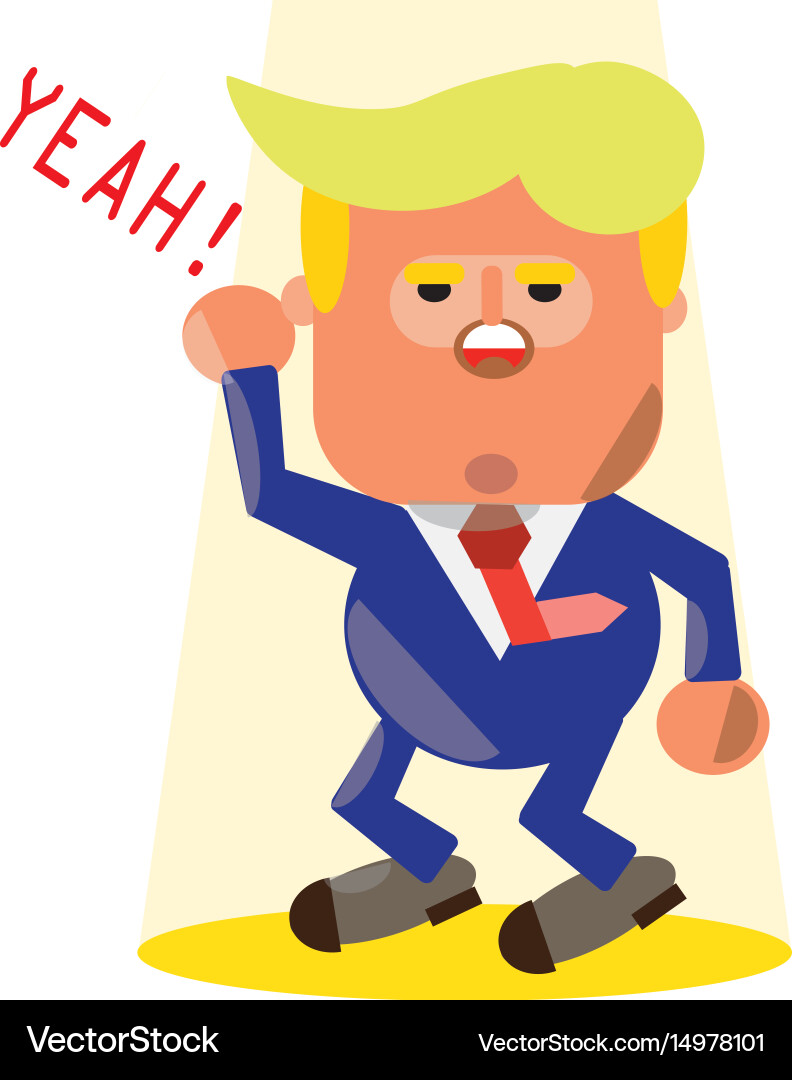 Donald Trump Portrait Royalty Free Vector Image