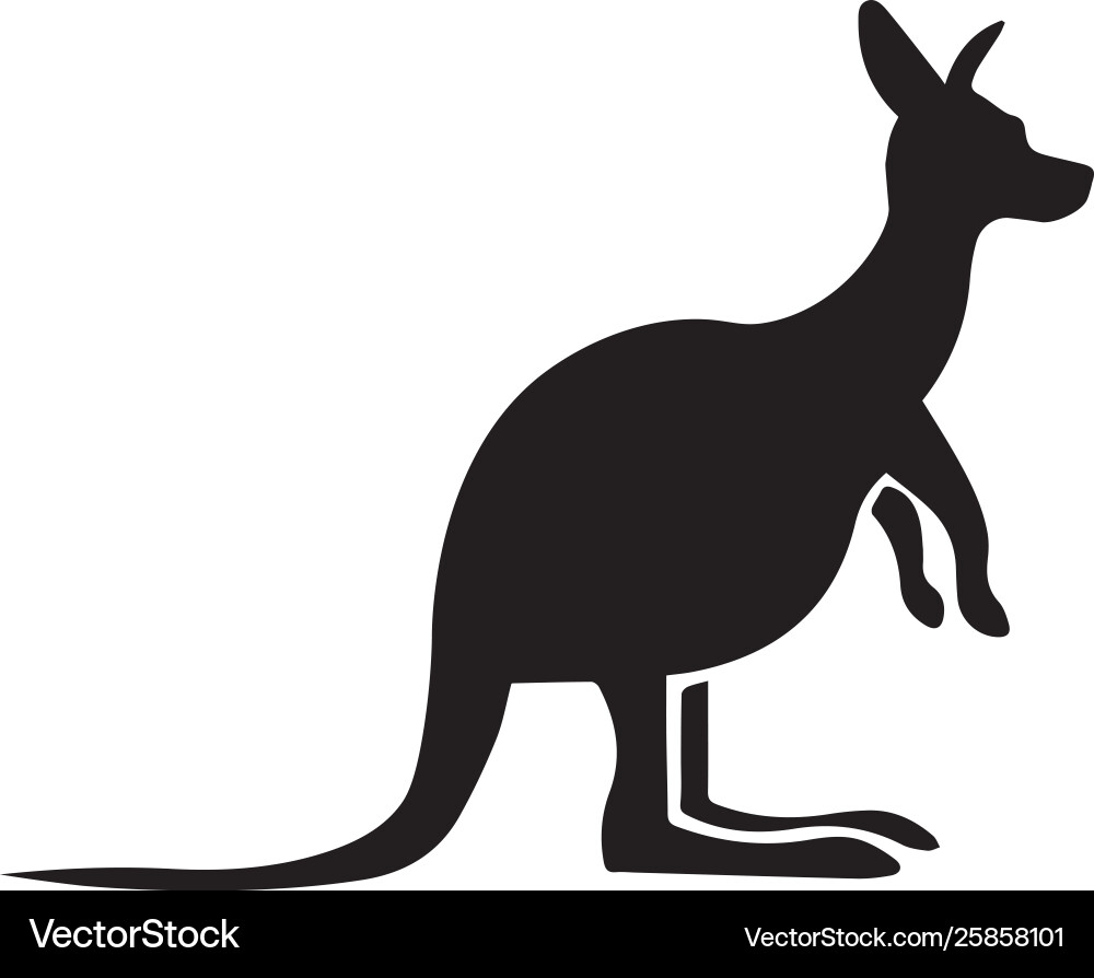 Kangaroo icon (25858101) – Royalty-Free Vector | VectorStock