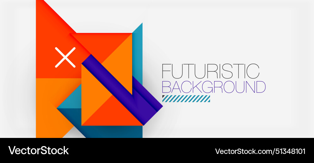 Triangle background Royalty Free Vector Image - VectorStock