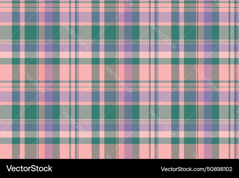 Fabric texture check of seamless textile Vector Image