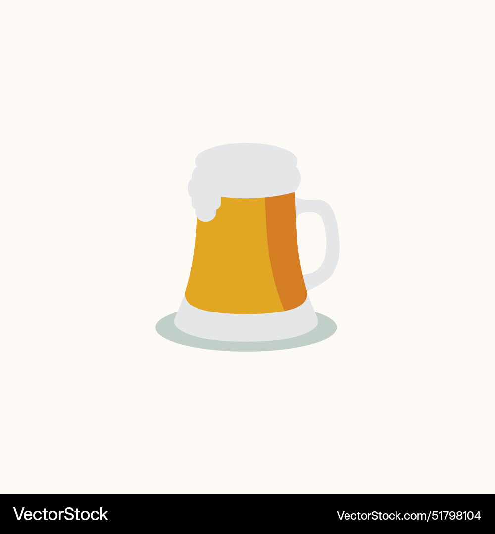 Beer mug Royalty Free Vector Image - VectorStock