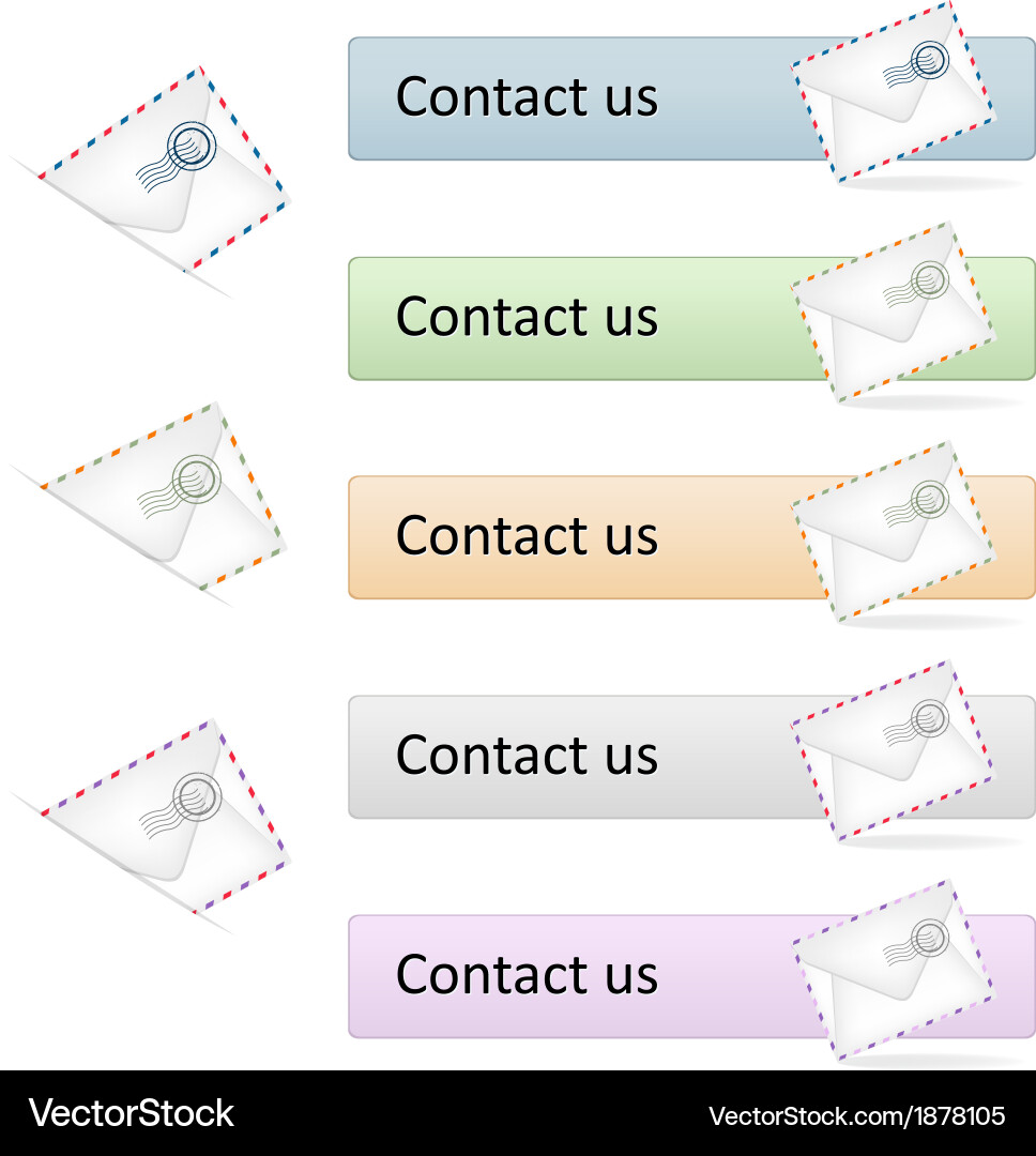 Contact us Royalty Free Vector Image - VectorStock