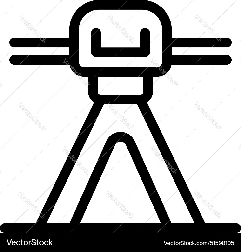 Electric power line connecting with transformer Vector Image