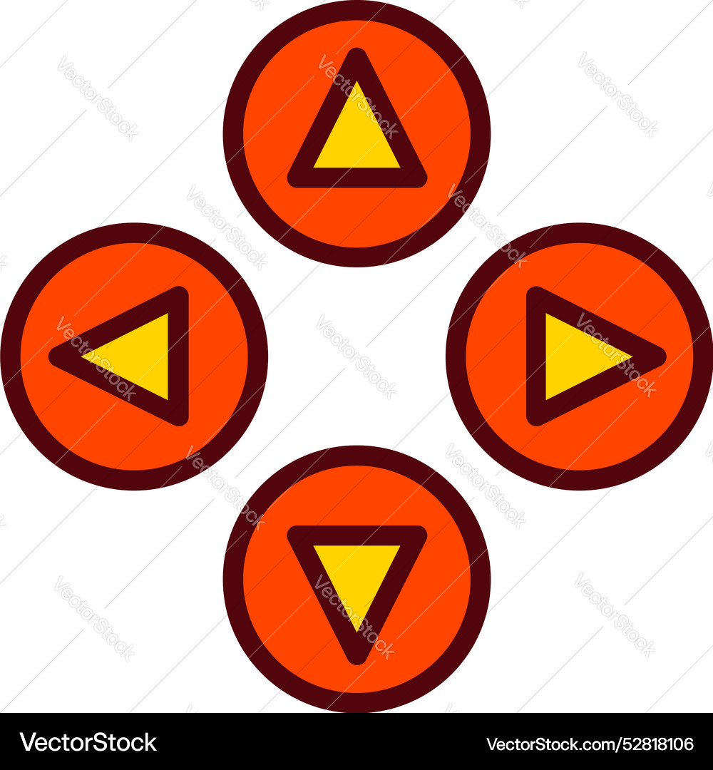 Buttons icon design Royalty Free Vector Image - VectorStock