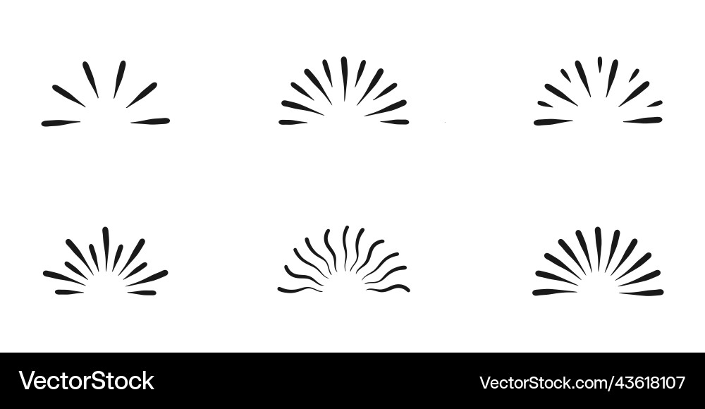 Sunlight Rays Vector