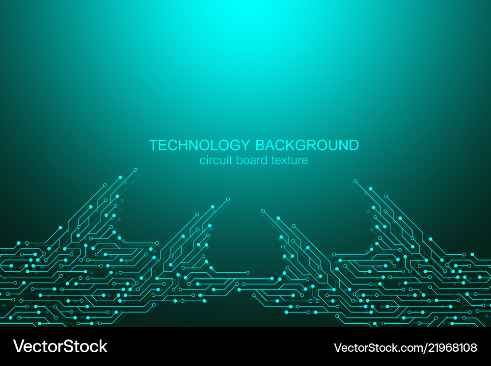 Computer motherboard background Royalty Free Vector Image