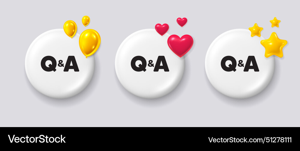 Questions and answers icon answer question sign Vector Image