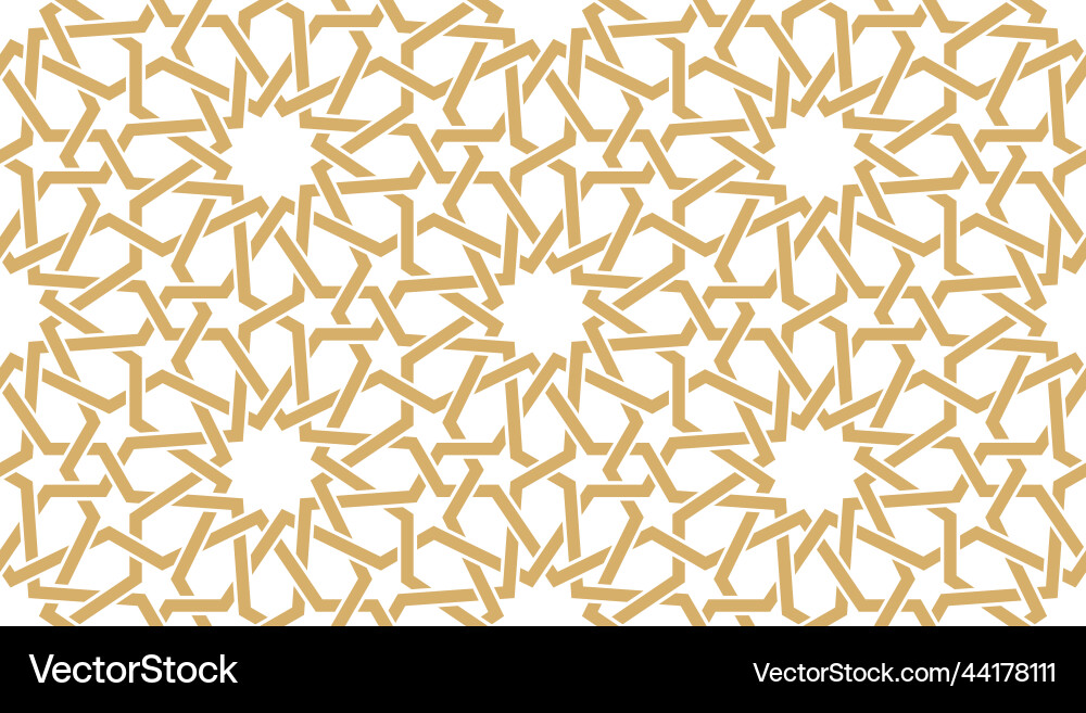 Seamless pattern in authentic arabian style Vector Image