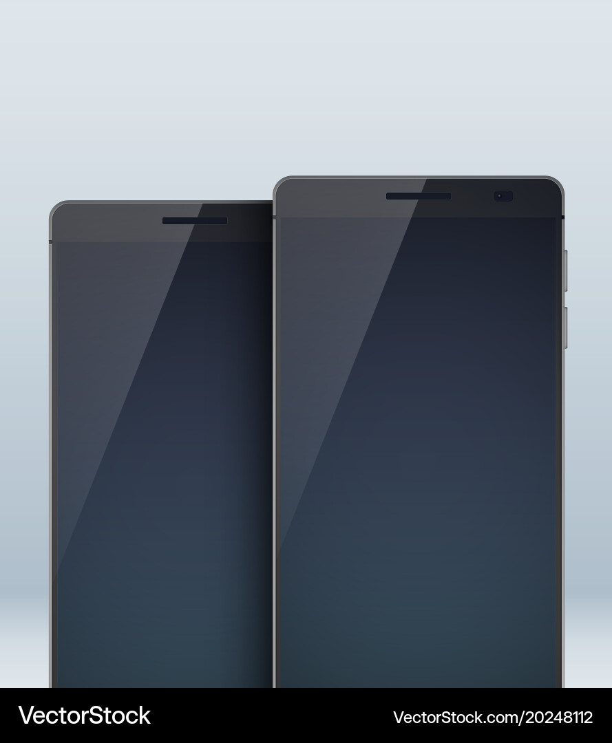 Modern design concept portable set Royalty Free Vector Image