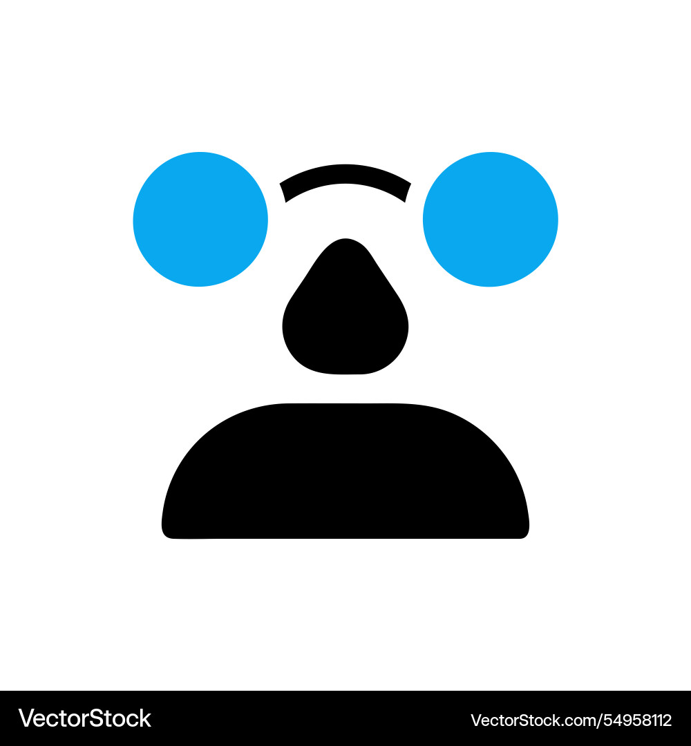 Person with multiple perspectives concept Vector Image