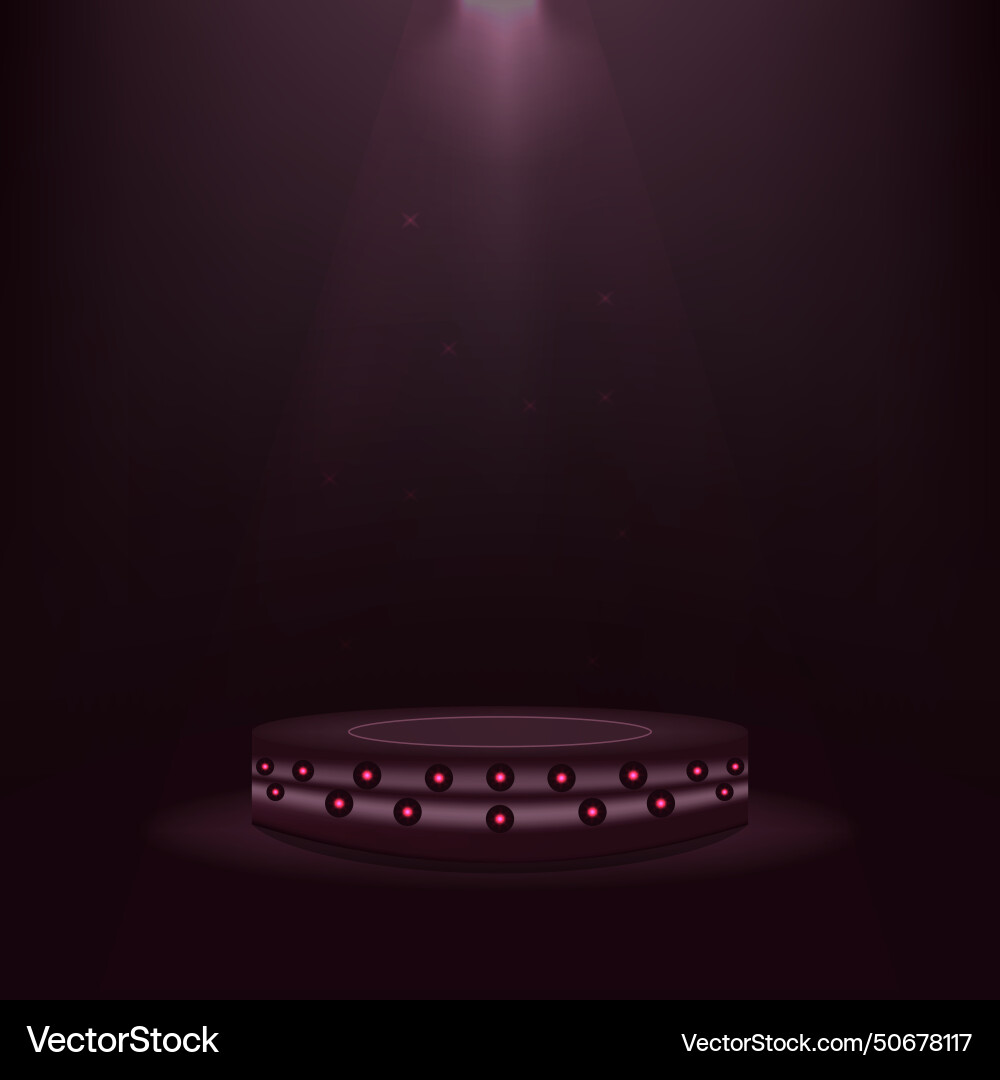 Empty stage design Royalty Free Vector Image - VectorStock