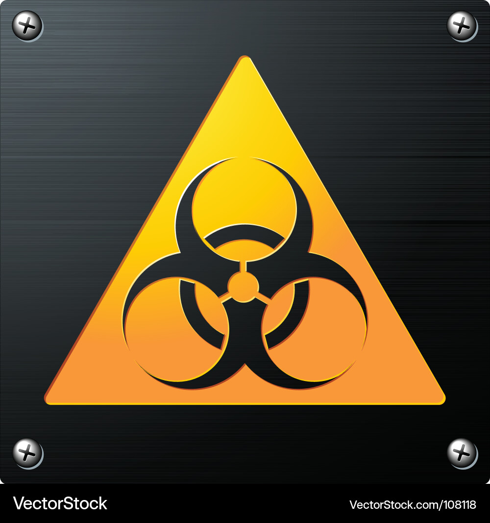 Biohazard Royalty Free Vector Image - VectorStock