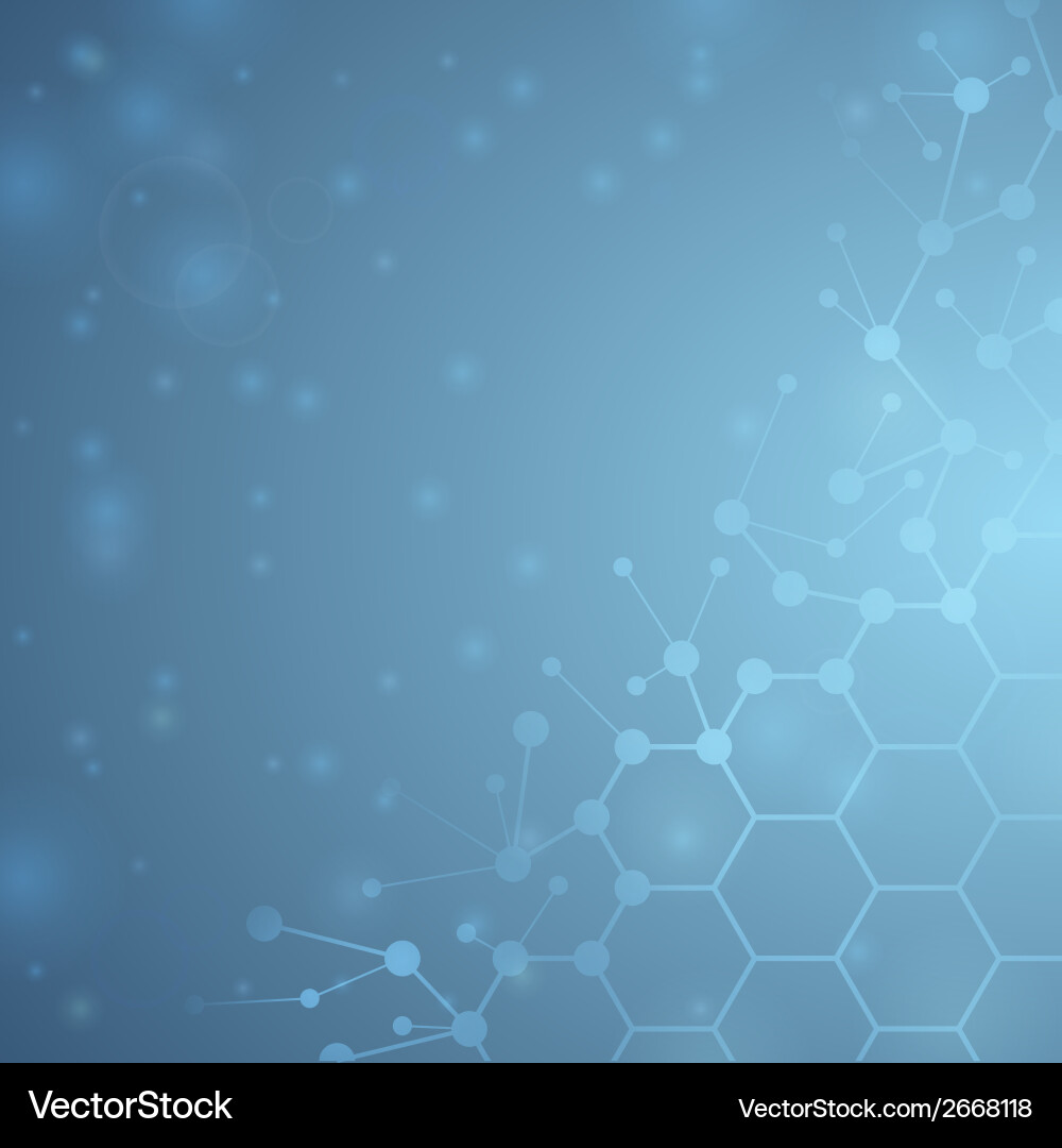 Decay blue hive Royalty Free Vector Image - VectorStock