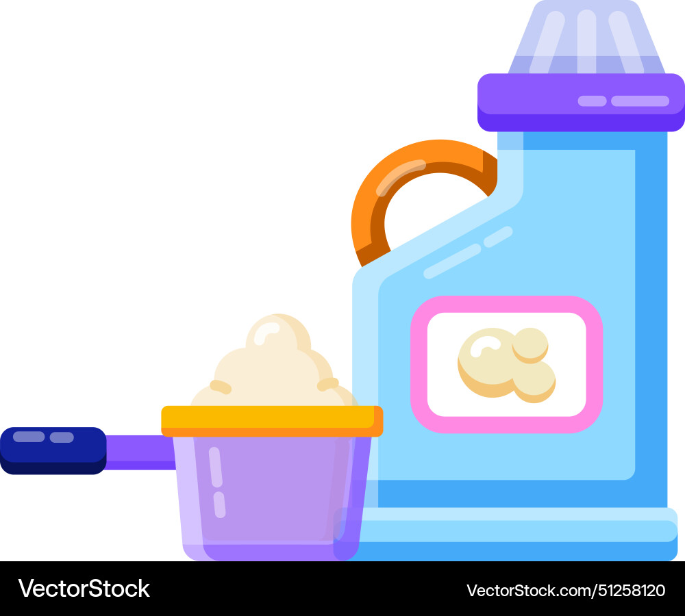 Powder detergent Royalty Free Vector Image - VectorStock